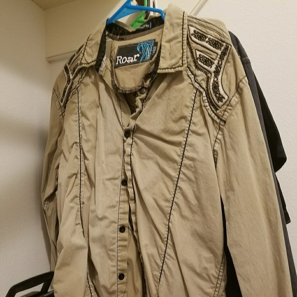 Roar | Shirts | Roar Brand Large Men Shirts | Poshmark